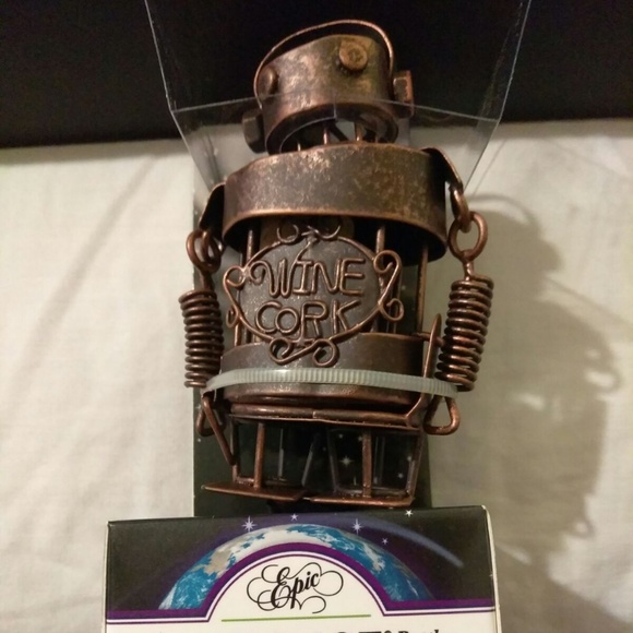 EPIC | Party Supplies | Epic Cork Cage Bottle Stopper Robot | Poshmark